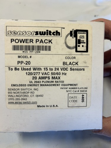 NEW SENSORSWITCH PP-20 POWER PACK PP20 | eBay