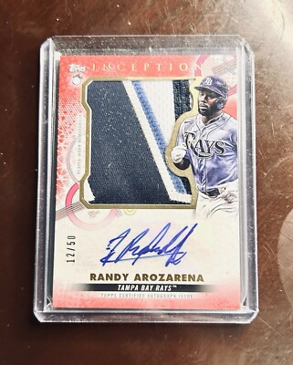 2022 Topps Inception - Inception Autograph Jumbo Patch -RA Randy ...