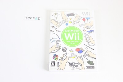 Nintendo Wii Your First Step to Wii manual included NTSC-J (107) | eBay