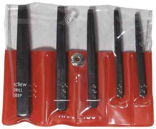 Old Forge 7332 Mayhew Old Forge 5-piece Fluted Type Screw Extractor Set ...