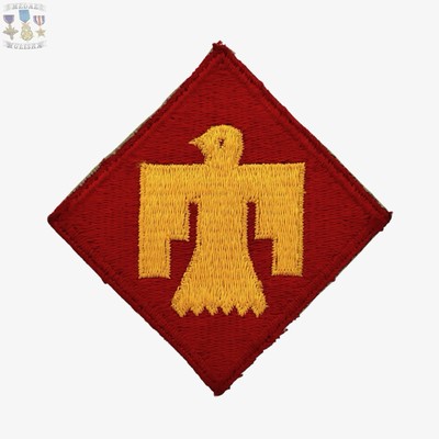 WWII U.S. ARMY 45TH DIVISION SHOULDER SLEEVE PATCH ORIGINAL WW2 | eBay