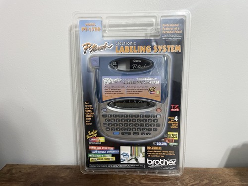 New Sealed Brother P-Touch Label Maker PT-1750 Electronic Labeling ...