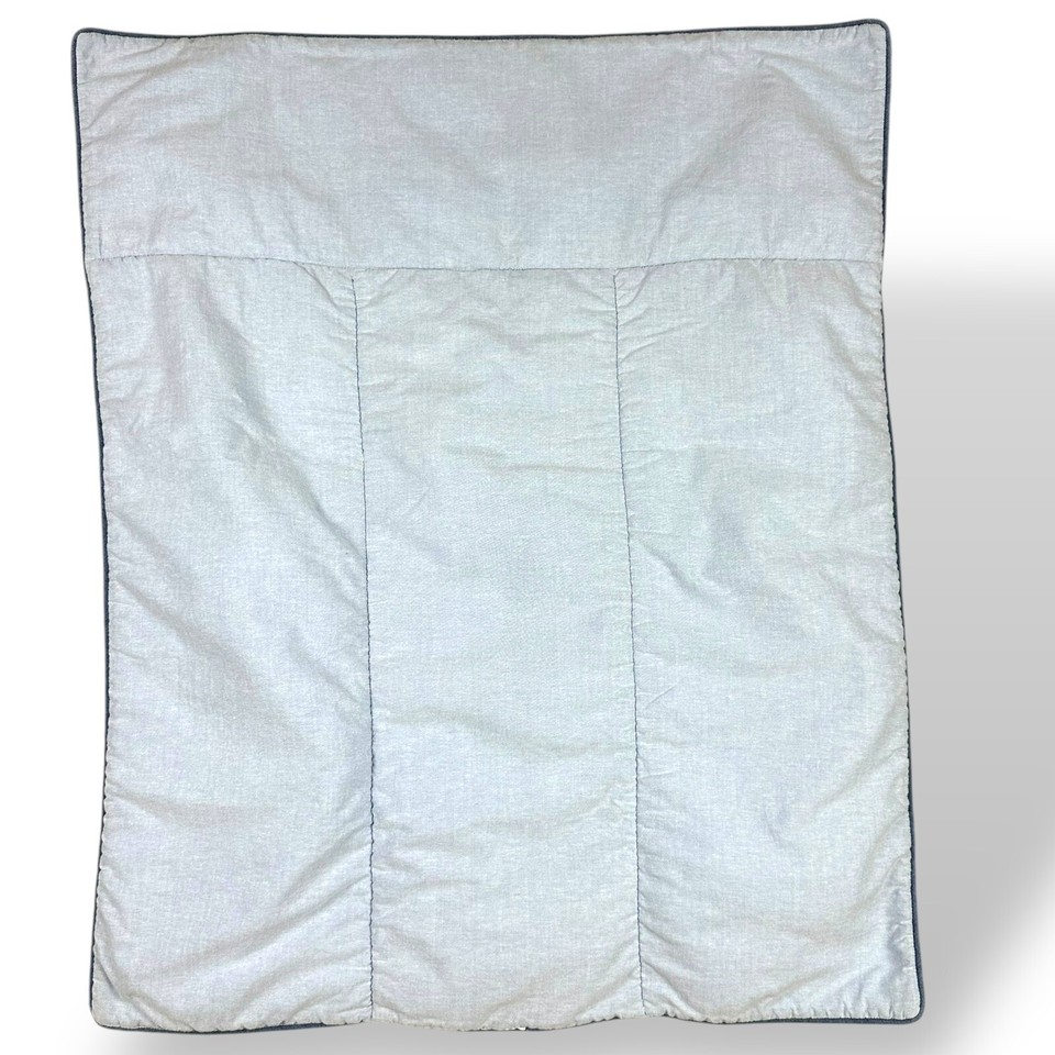 Vintage Oshkosh B'Gosh Baby Comforter Quilt Gender Neutral Blue Yellow ...