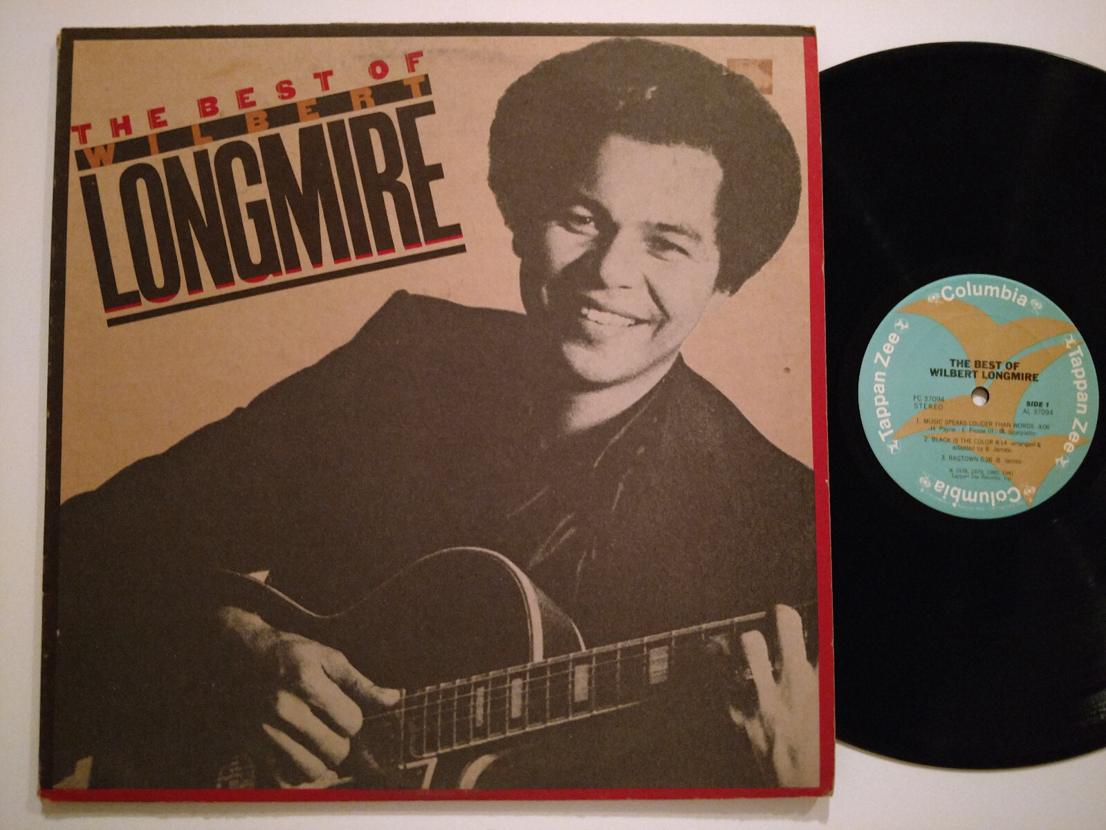 WILBERT LONGMIRE LP THE BEST OF 1981 COLUMBIA / TAPPEN ZEE FC 37094 ...