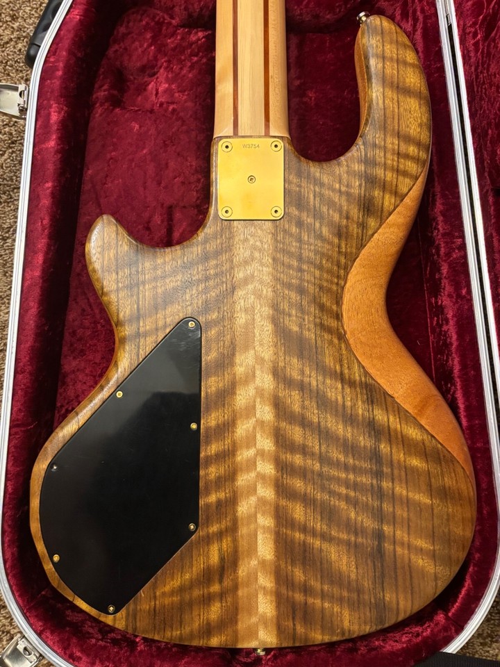 Wal Mk2 5 String Bass Guitar 1993 w Hard Case - Remarkable condition ...