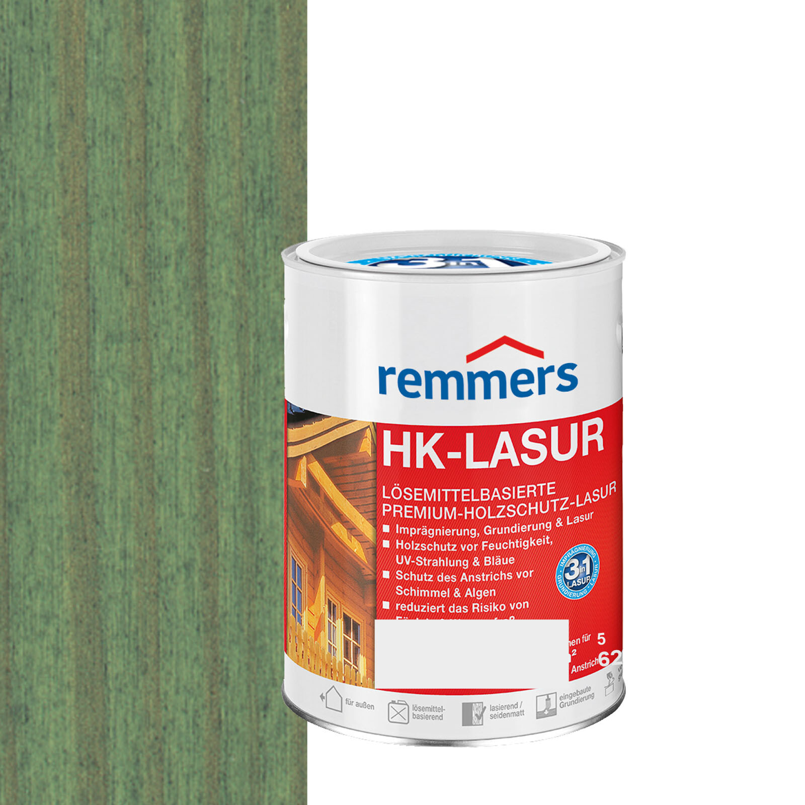 Remmers HK Lasur Holzschutz Aidol 3in1 Holzlasur Holz außen viele ...