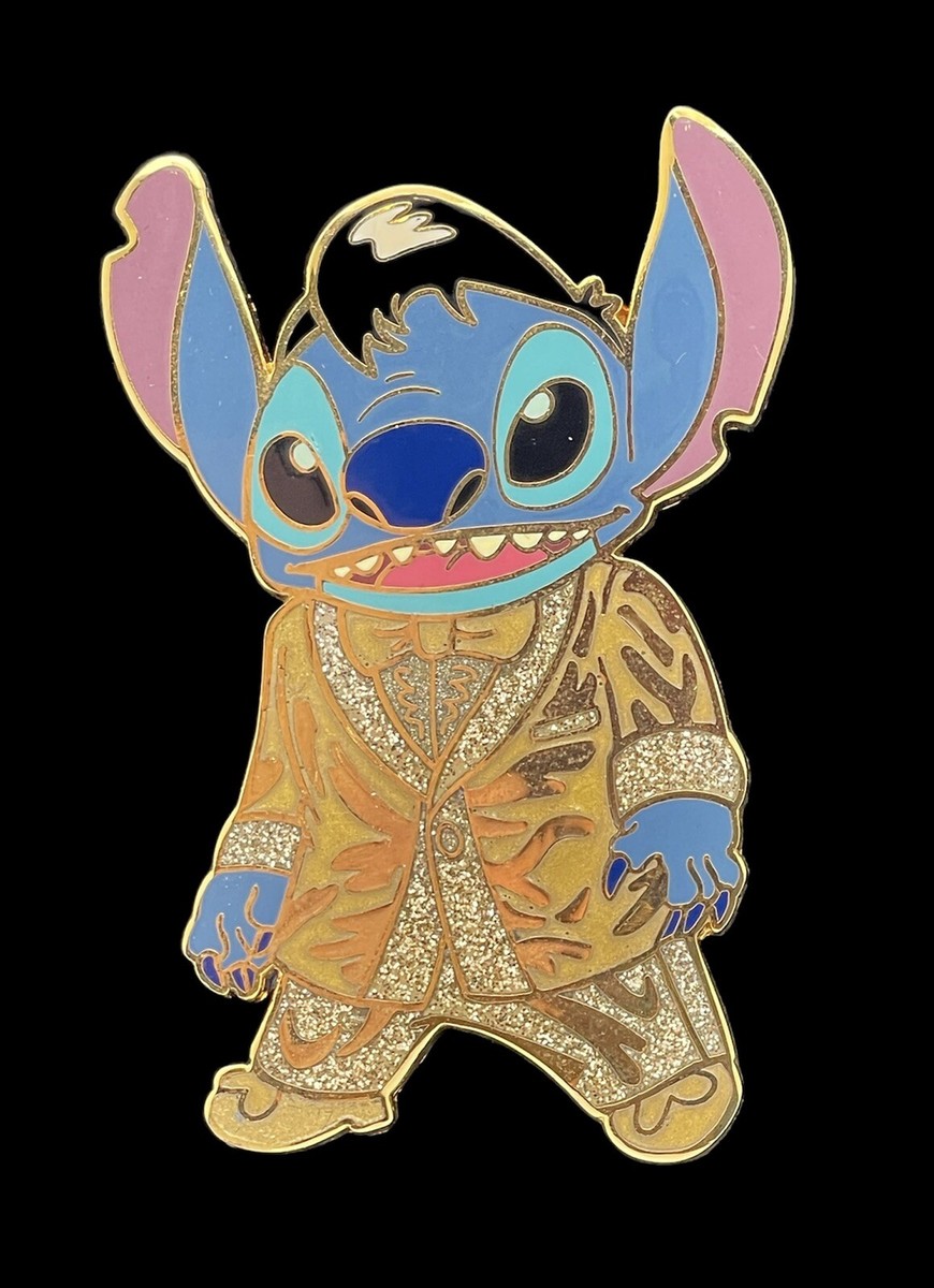 Pin Stitch Es Elvis 20022 Stitch As Elvis "The King" Disney