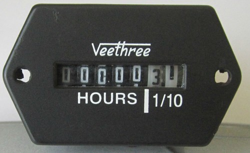 Hour Meter Engine Counter Rectangular | eBay