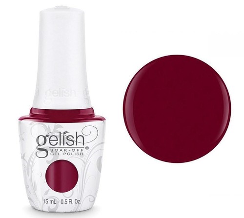 Gelish Professional Gel Polish Stand Out - Dark Red Creme | eBay