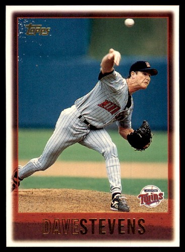 1997 Topps Dave Stevens Baseball Card Minnesota Twins #439 | eBay