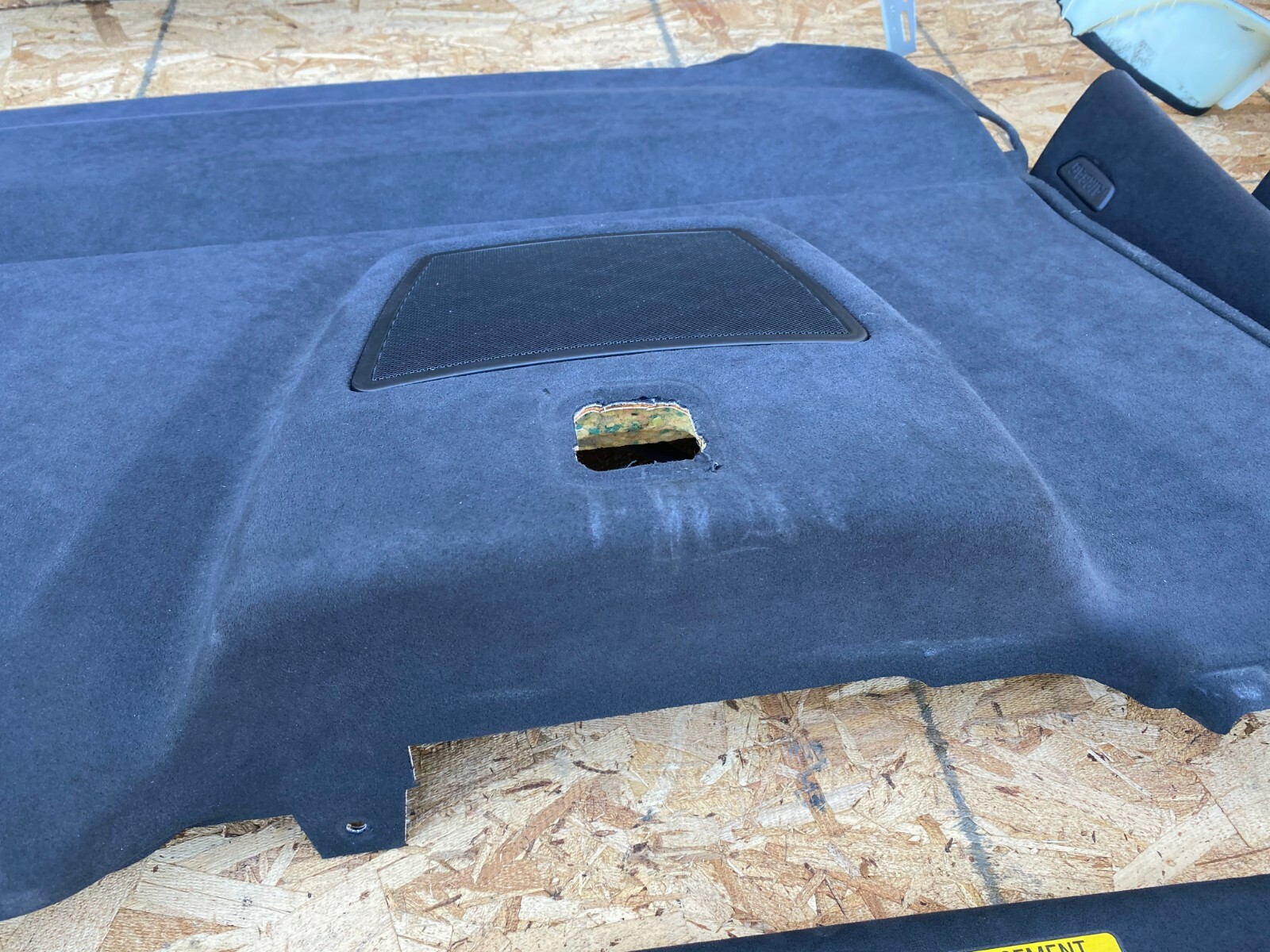 BMW 650I 640I M6 INTERIOR HEADLINER A B C PILLARS BLACK SUEDE OEM (12 ...