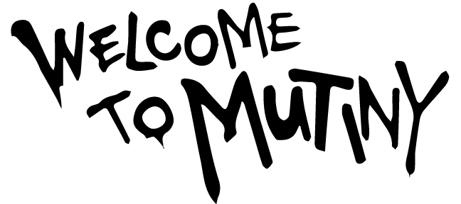 Welcome to Mutiny vinyl decal sticker hackers computers 80s Halt and ...