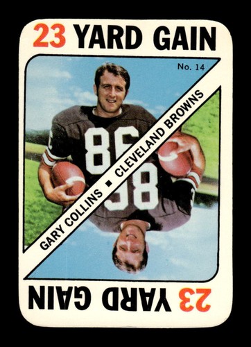 1971 Topps Football #14 Gary Collins Cleveland Browns | eBay
