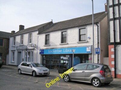 Photo 12x8 Lockerbie Library Located at the southern end of Townhead ...