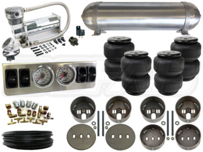 Universal Air Suspension Kit - Coil Spring Vehicles - LEVEL 1 1/4 ...