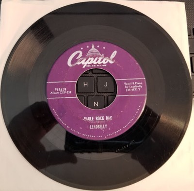Capitol F15629 Leadbelly Eagle Rock Rag 1950 Blues Rare 45rpm | eBay