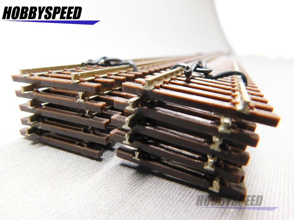 ATLAS 500 HO CODE 83 SUPER FLEX TRACK 36" SECTION brown nickel silver ...
