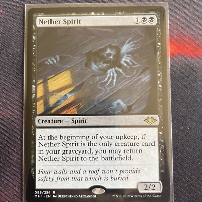 MTG Nether Spirit Modern Horizons 098/254 Regular Rare | eBay