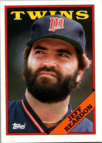 1988 Topps #425 Jeff Reardon Minnesota Twins | eBay