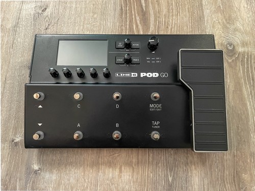 Line 6 Pod Go Guitar Multi-Effects Processor with Power Supply | eBay