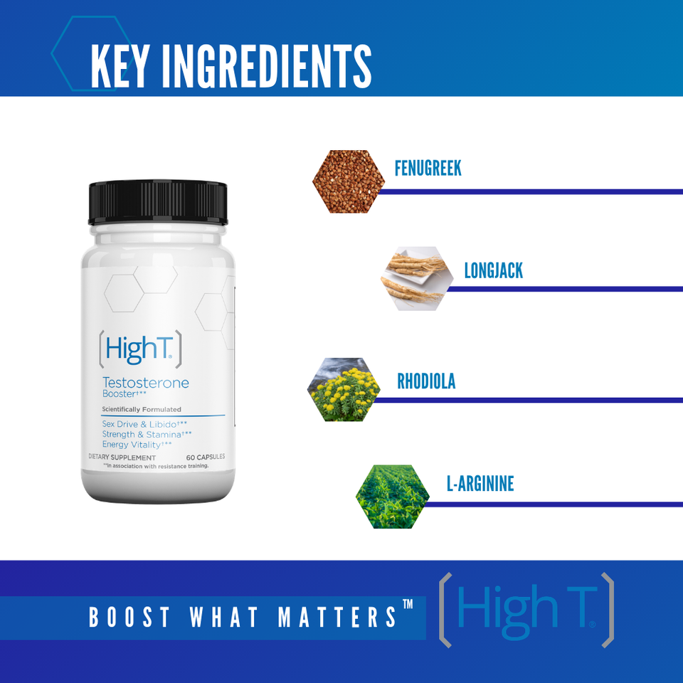 High T Testosterone Booster Supplement 60ct | eBay