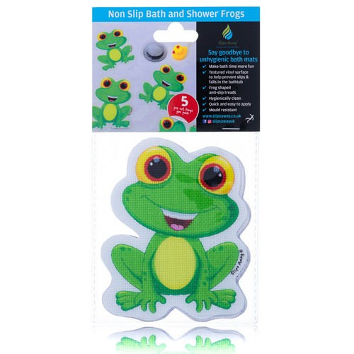 NON SLIP SAFETY FUN BABY BATH SHOWER CARTOON MAT STICKERS FOR CHILD ...