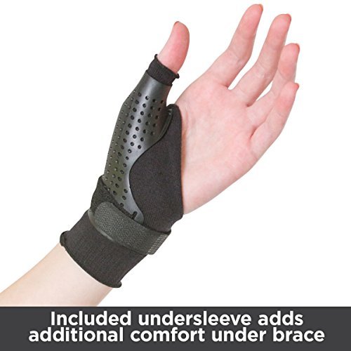 Braceability Hard Plastic Thumb Splint | Arthritis Treatment Brace to ...