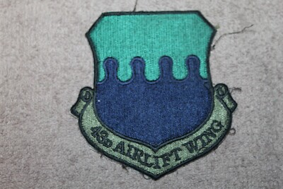 Original Cold War Era U.S. Air Force "43d Airlift Wing" Uniform Patch ...