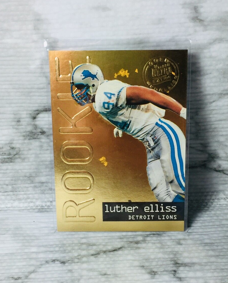 1995 Fleer Ultra Rookie Gold Medallion Luther Elliss #431 Rookie RC | eBay