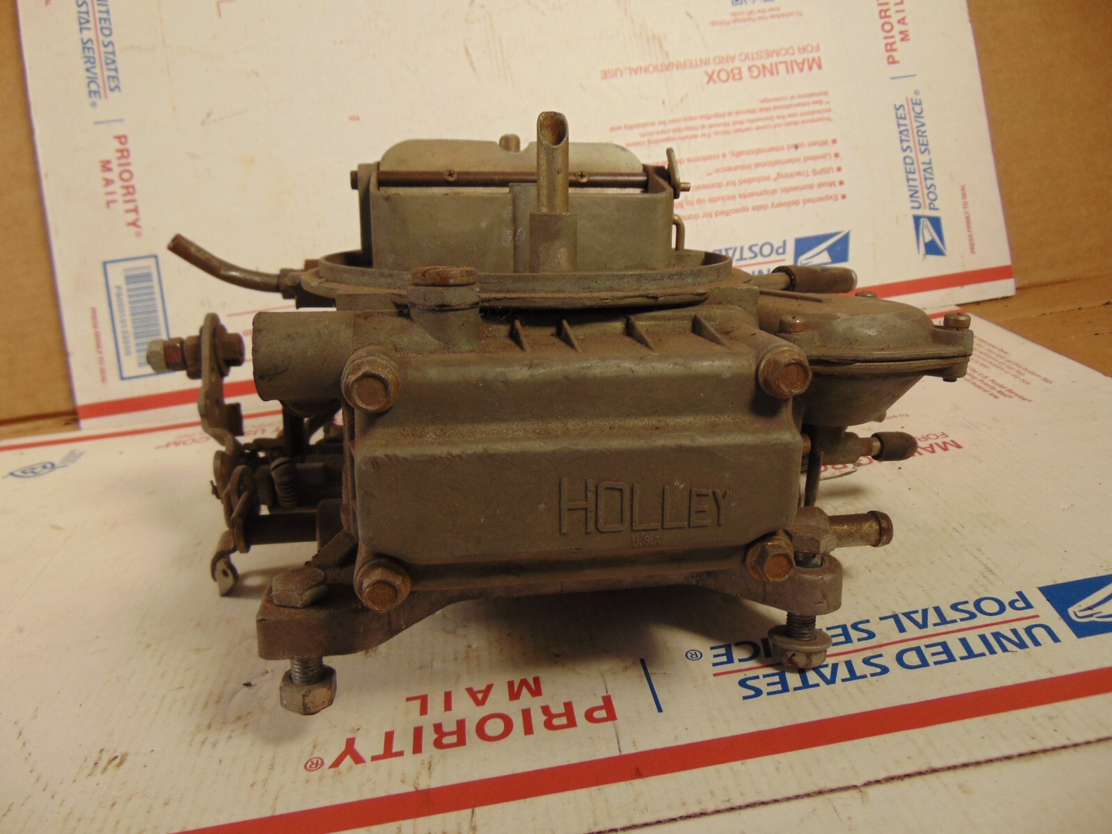 1970'S VINTAGE HOLLEY 4 BBL CARBURETOR LIST-9834 DATE CODE 2078 FORD ...