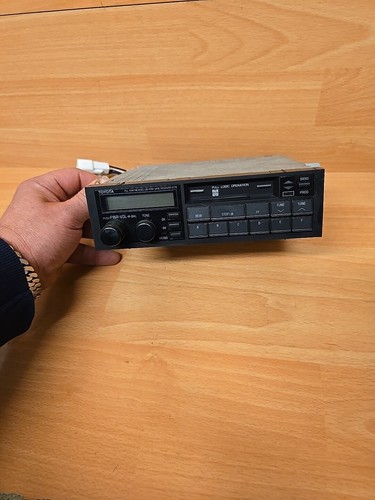Toyota Cassette Radio 1980's MR2 MK1, Model 86120-32260, Head unit 6176 ...