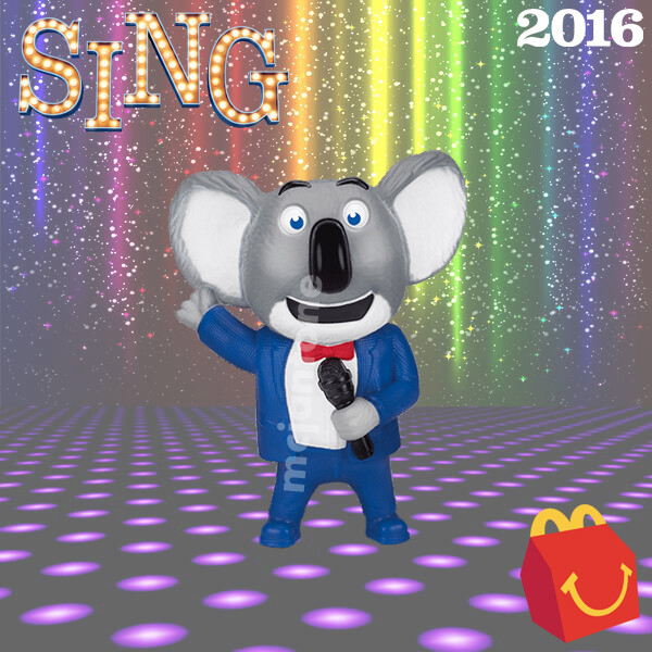 McDonald's 2016 SING MOVIE Illumination ANIMAL Character Figures YOUR ...
