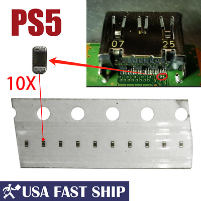 10X HDMI Port Capacitor Cap SMD 0201 Replacement For Sony PS5 ...