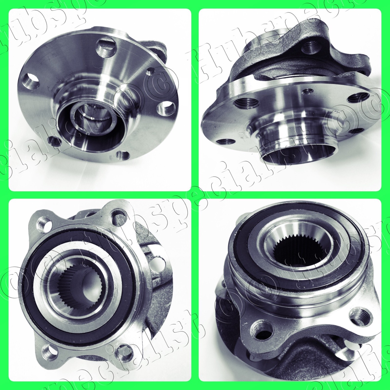 Front Wheel Hub Bearing Assembly For 2005-2011 AUDI A6 QUATTRO V8 ONLY ...