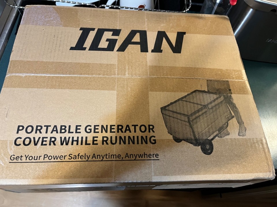 IGAN Generator Tent Running Cover, Ultra Heavy Duty Tarpaulin Enclosure ...