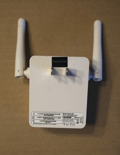 NETGEAR WN3000RPv2 Universal WiFi Range Extender RJ-45 White Used ...