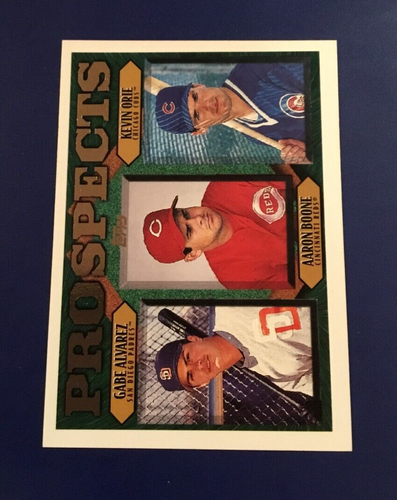 1997 Topps # 204 AARON BOONE ROOKIE Cincinnati Reds New York Yankees ...