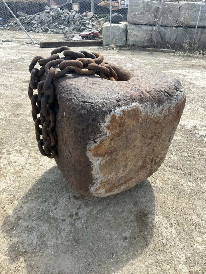 Wrecking ball -square shape 9,120 lbs, demolition ball, concrete ...