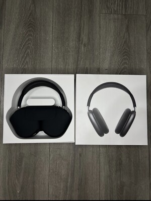 Apple AirPods Promax Bluetooth headphones - Space Grey | eBay