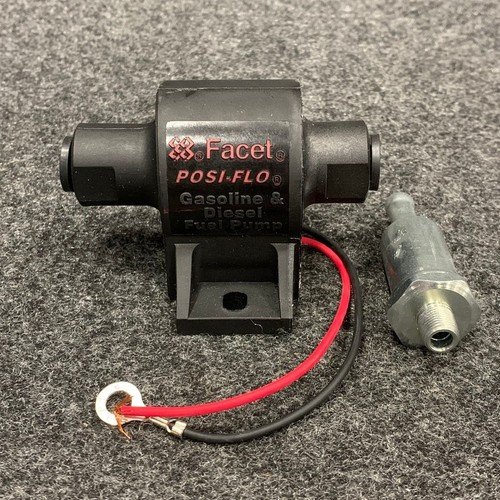FACET POSI-FLOW FPF-FEP06SV Solid State Fuel Pump Kit 12V For '80-84 ...