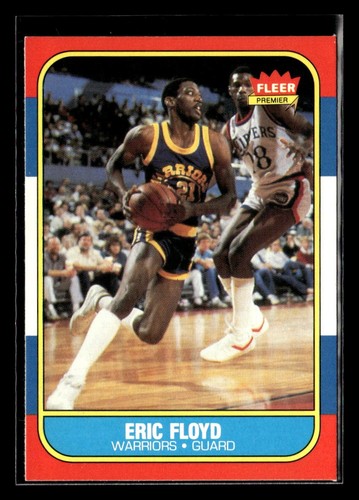 1986-87 Fleer #34 Eric Floyd - Set Break! NM/MT+ RC | eBay