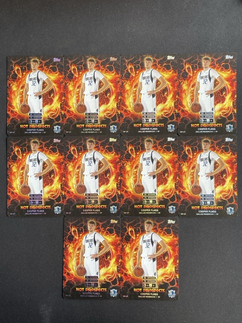 Cooper Flagg 2025 Topps Match Attax Hot Prospects RC #HP-CF Lot 10 | eBay