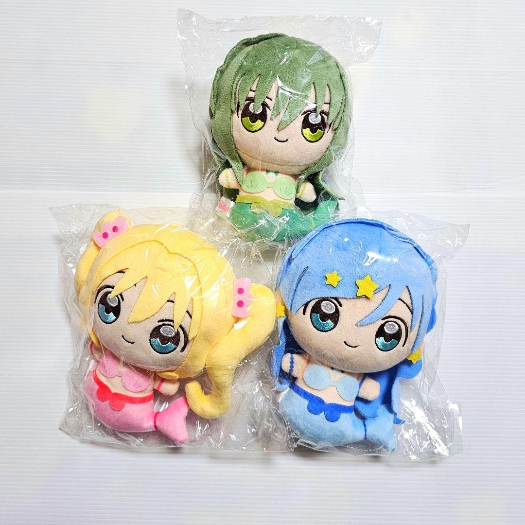 Mermaid Melody Pichi Pichi Pitch Plush Doll Lucia Hanon Rina Sofmap | eBay
