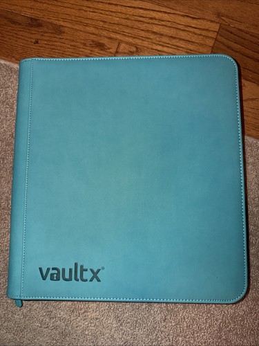 vault x binder 12 pocket Blue Never Used | eBay