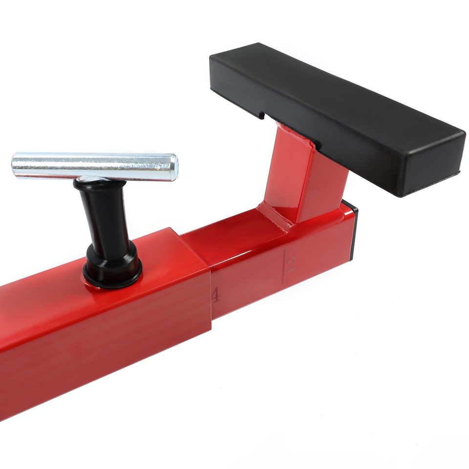 800LB Capacity Adjustable Truck Bed Lift Universal Red Powder Coated ...