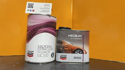 VERNICE Trasparente bicomponemte lechler MC500 MACROFAN HS EXTRA CLEAR ...