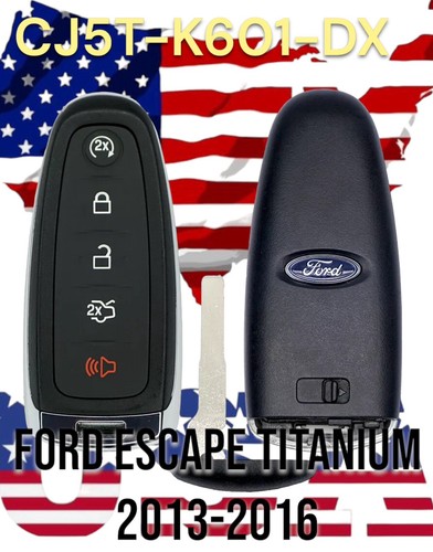 Smart Remote Key Fob For Ford Escape Titanium 2013 2014 2015 2016 CJ5T ...