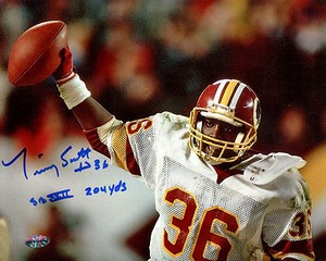 Timmy Smith Autographed 8x10 Washington Redskins "Super Bowl XXII 2014 ...
