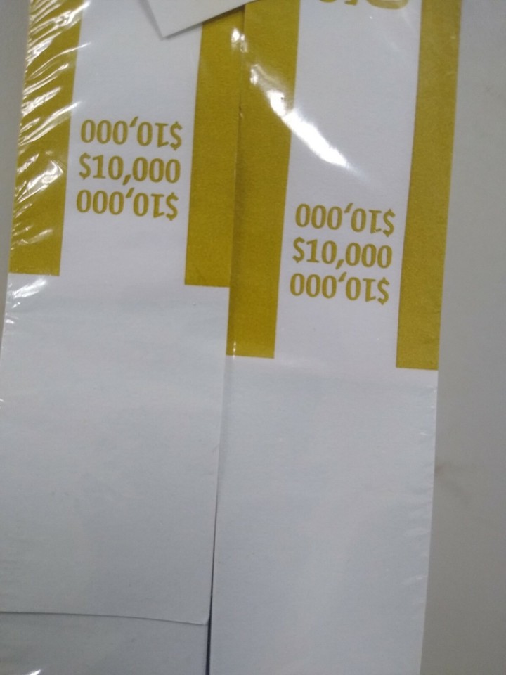 Currency Straps MMF Industries $1000 - 1000 Per Box, Color-Coded Money ...
