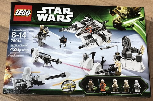 LEGO 75014 Star Wars: Battle of Hoth Luke Skywalker New Sealed Retired ...